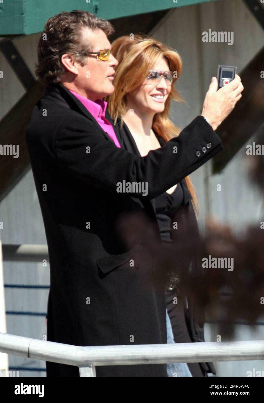 Exclusif !! David Hasselhoff et sa nouvelle petite amie Malibu, l ...