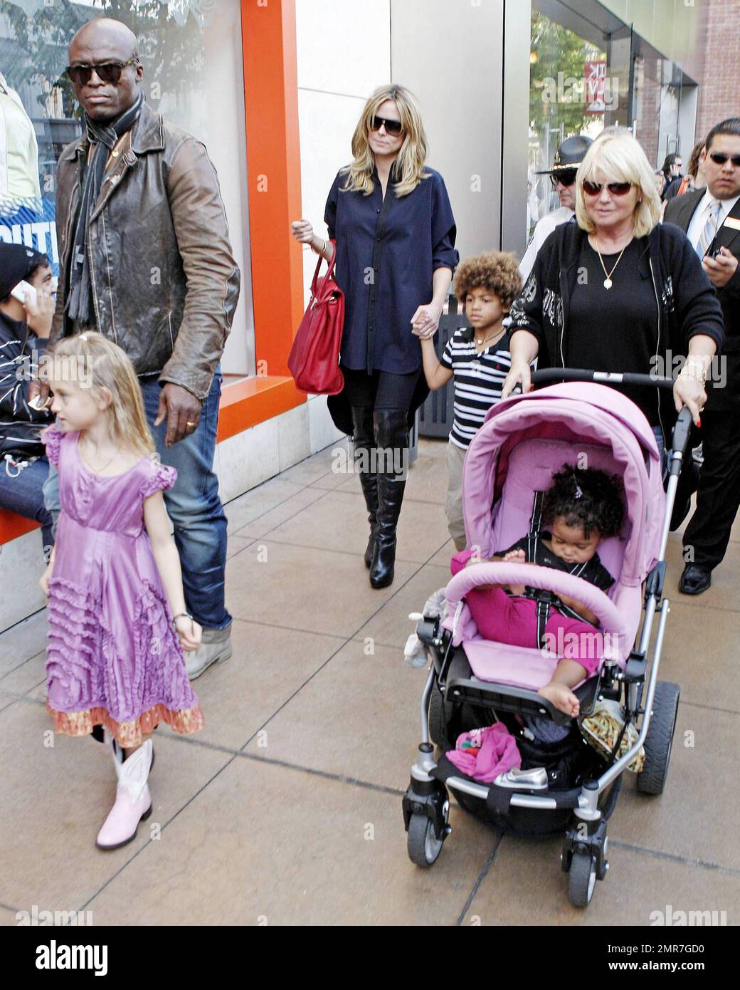 Heidi klum erna klum daughter Banque de photographies et d’images à ...