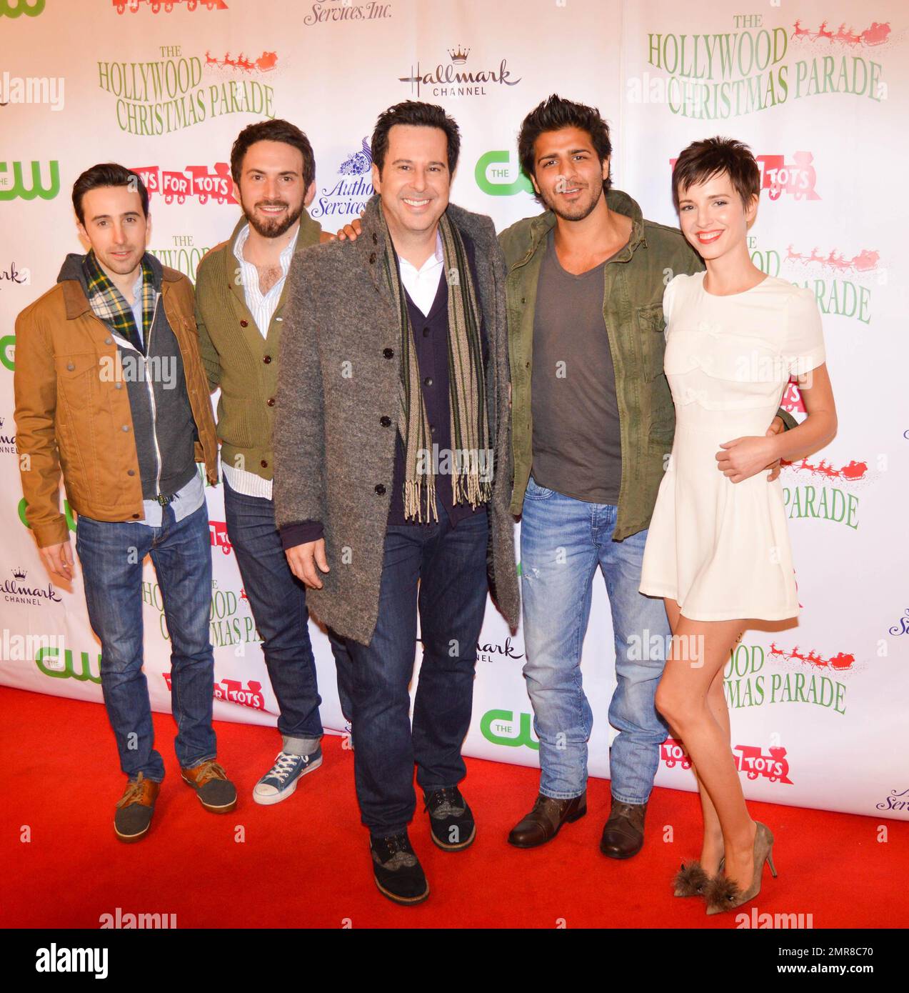 Josh Zuckerman, Richard Keith, Jonathan Silverman, Jay Ali et Emma ...