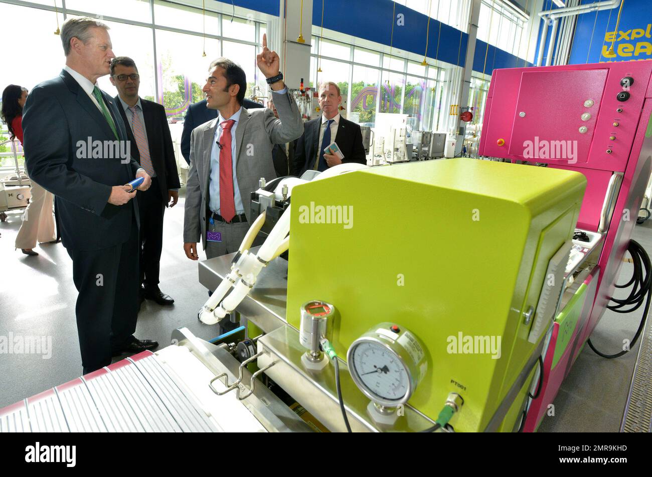 IMAGE DISTRIBUTED FOR MILLIPORESIGMA - From Left: Governor Charlie ...