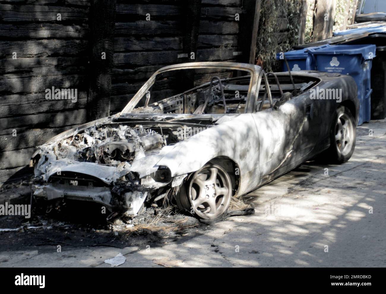 Vues générales de l'ancienne maison de Jim Morrison, légende du rock, après qu'elle ait été ...