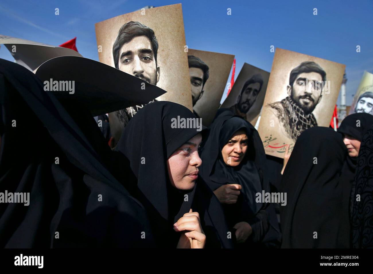 Thousands Of Iranians Attend The State Funeral Of Mohsen Hojaji A
