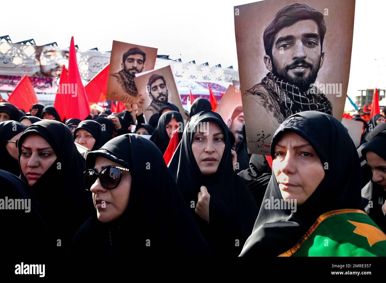 Thousands Of Iranians Attend The State Funeral Of Mohsen Hojaji A