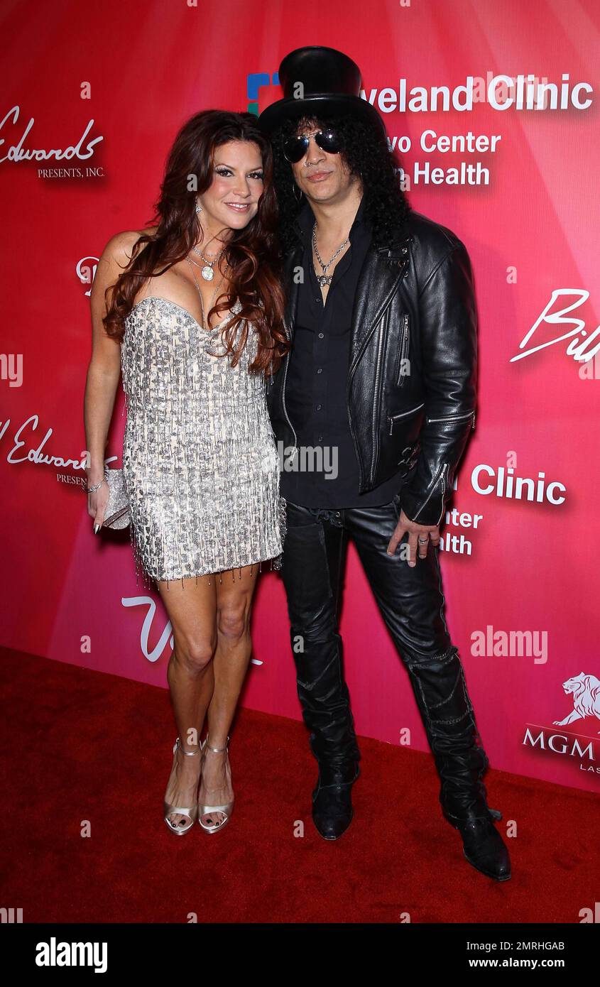 Slash et Perla Hudson au Gala annuel « puissance de l'amour » de Keep ...