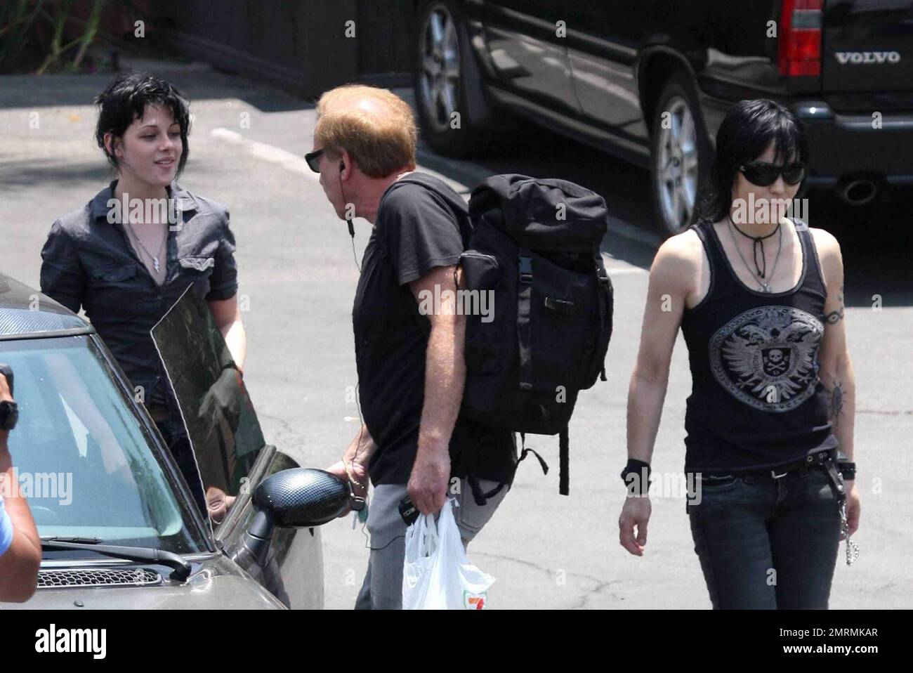L'actrice Kristen Stewart et la chanteuse Joan Jett ont été vues ...