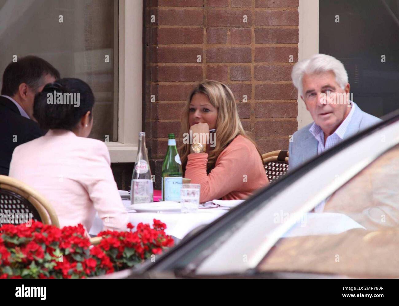 PR Guru Max Clifford a un déjeuner avec Loloahi Tapui et son mari ...