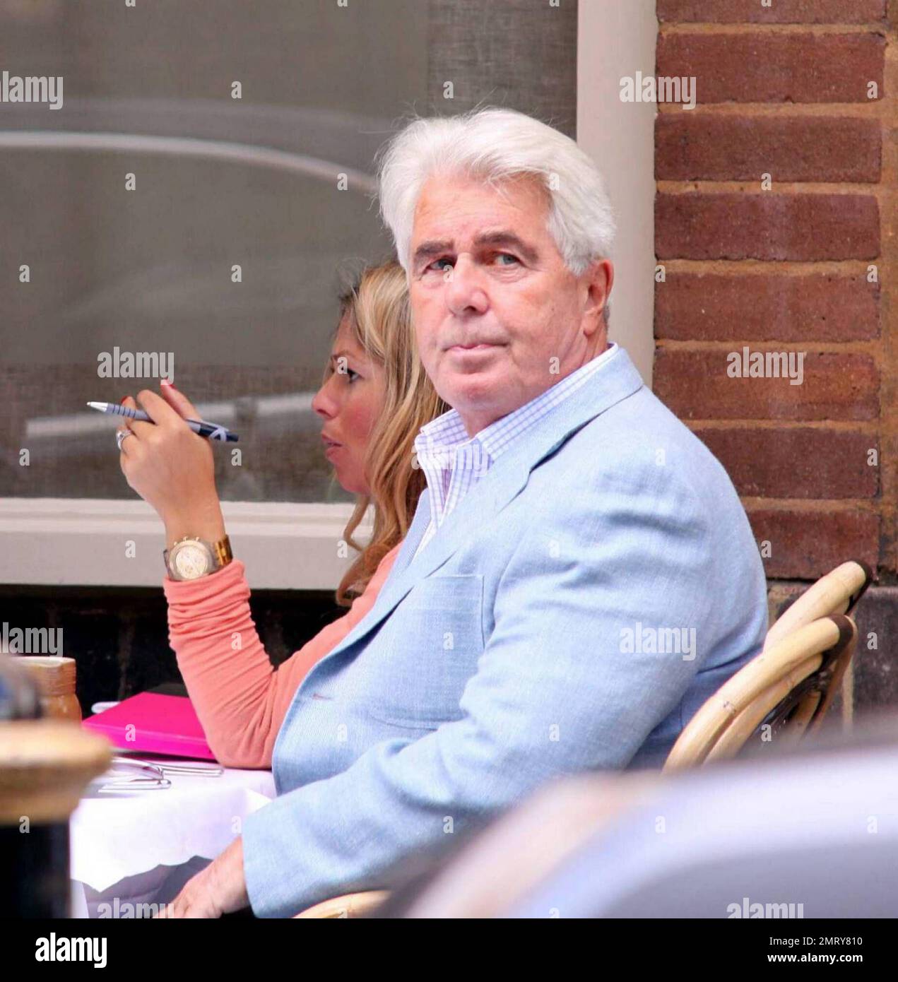 PR Guru Max Clifford a un déjeuner avec Loloahi Tapui et son mari ...