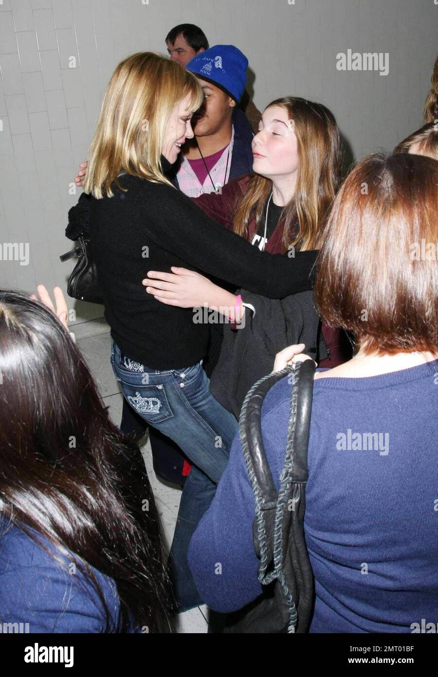 Melanie Griffith, qui a l'air fabuleux comme d'habitude, arrive à l ...