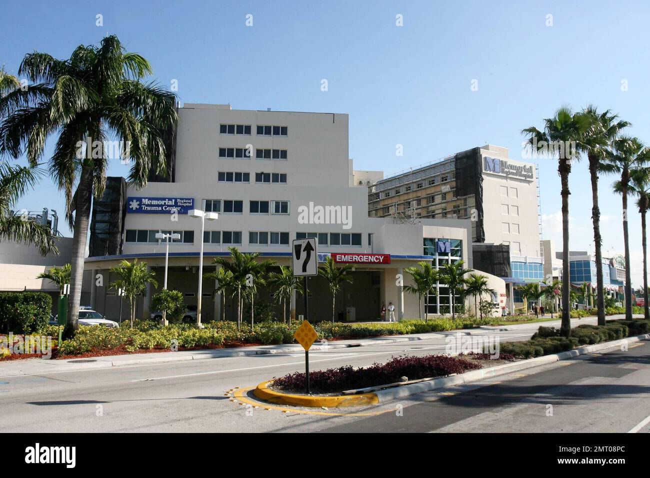 L'hôpital régional Memorial de Hollywood en Floride où Anna Nicole ...