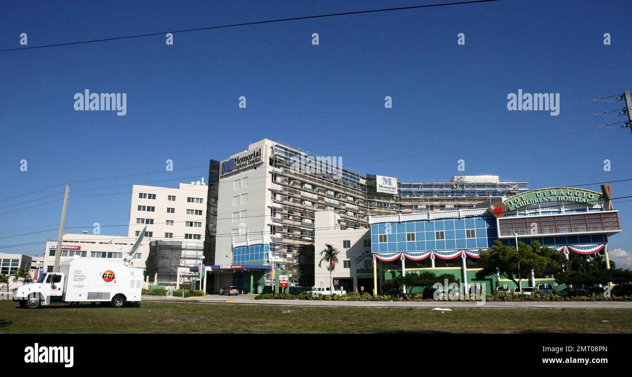 L'hôpital régional Memorial de Hollywood en Floride où Anna Nicole ...