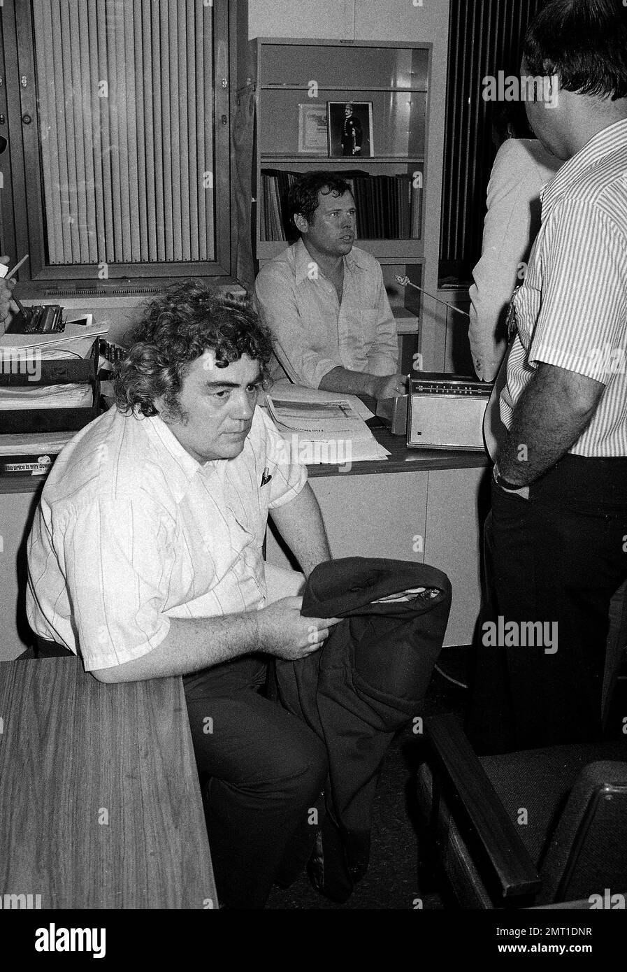 FILE - In this Aug. 11, 1977, file photo, New York Daily News columnist ...