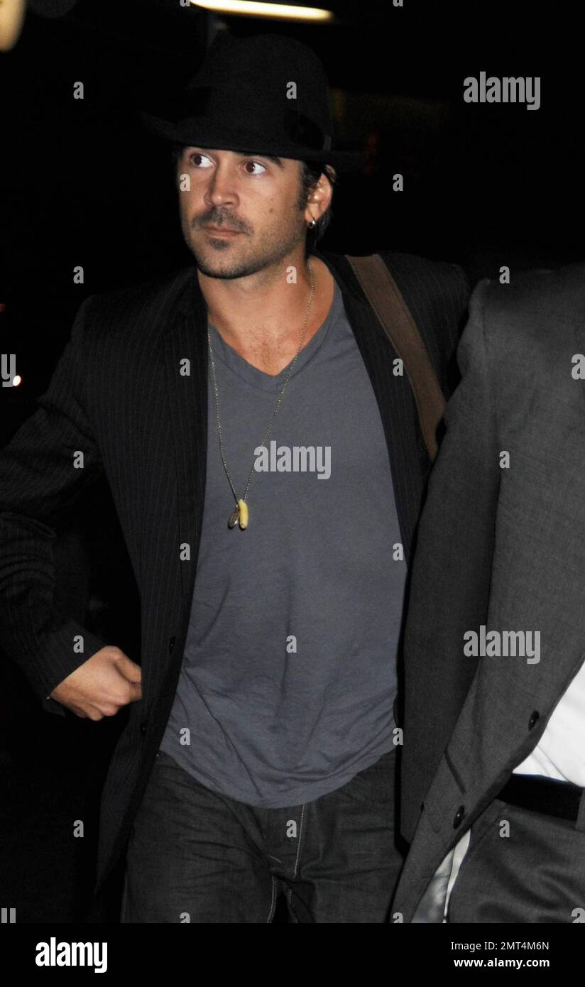 - Nouveau papa pour la deuxième fois, l'acteur Colin Farrell arrive à ...