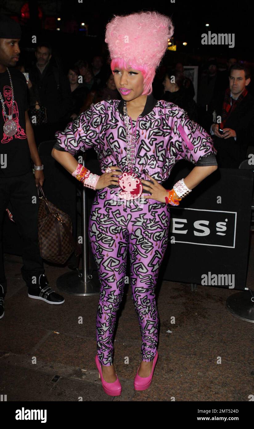 Nici Minaj, rappeur trinidadien américain et chanteur/compositeur R&B ...