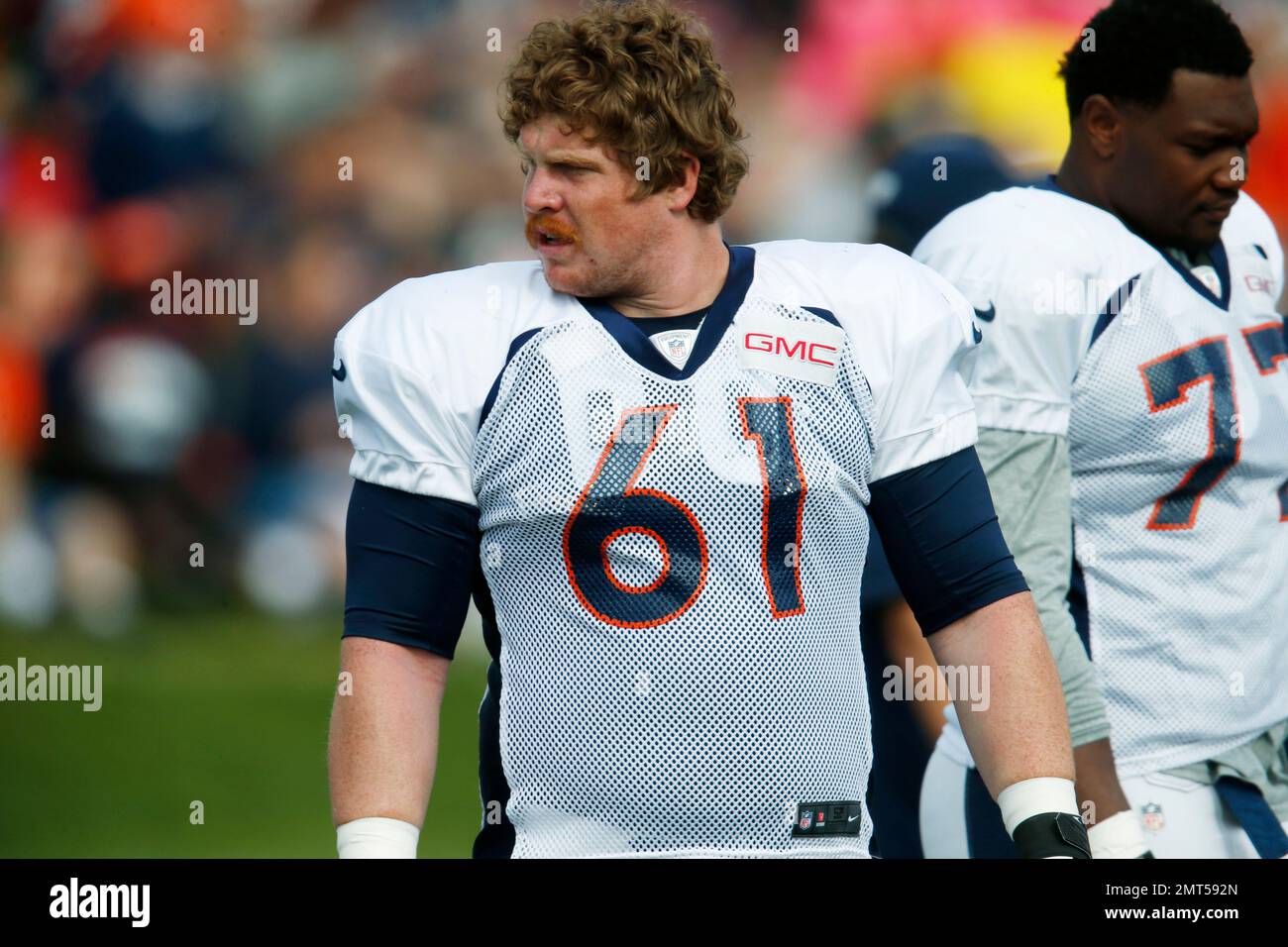 FILE - In this Thursday, Aug. 4, 2016, file photograph, Denver Broncos ...