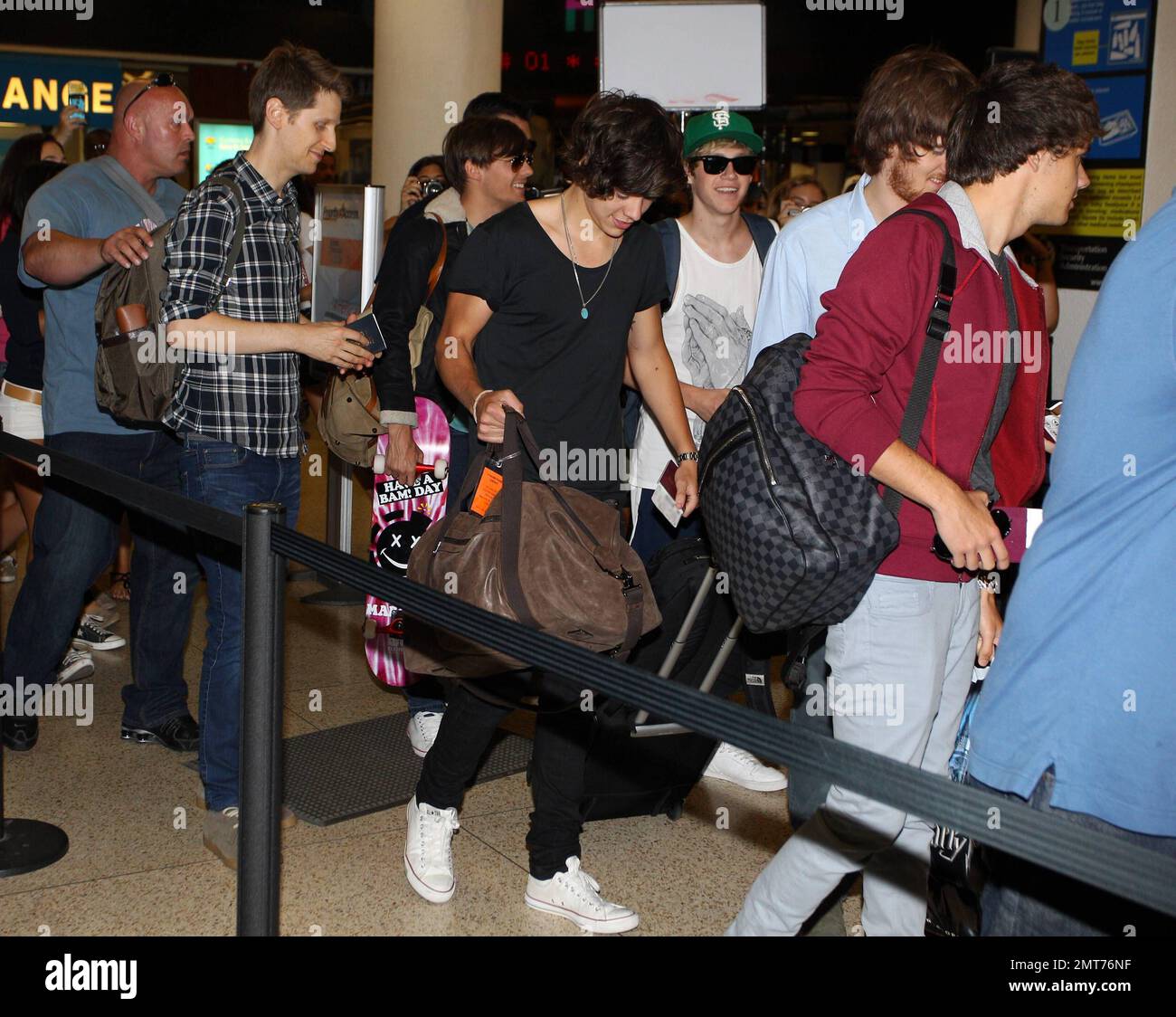 Harry Styles, Liam Payne, Louis Tomlinson, Zayne Malik et Niall Horan ...