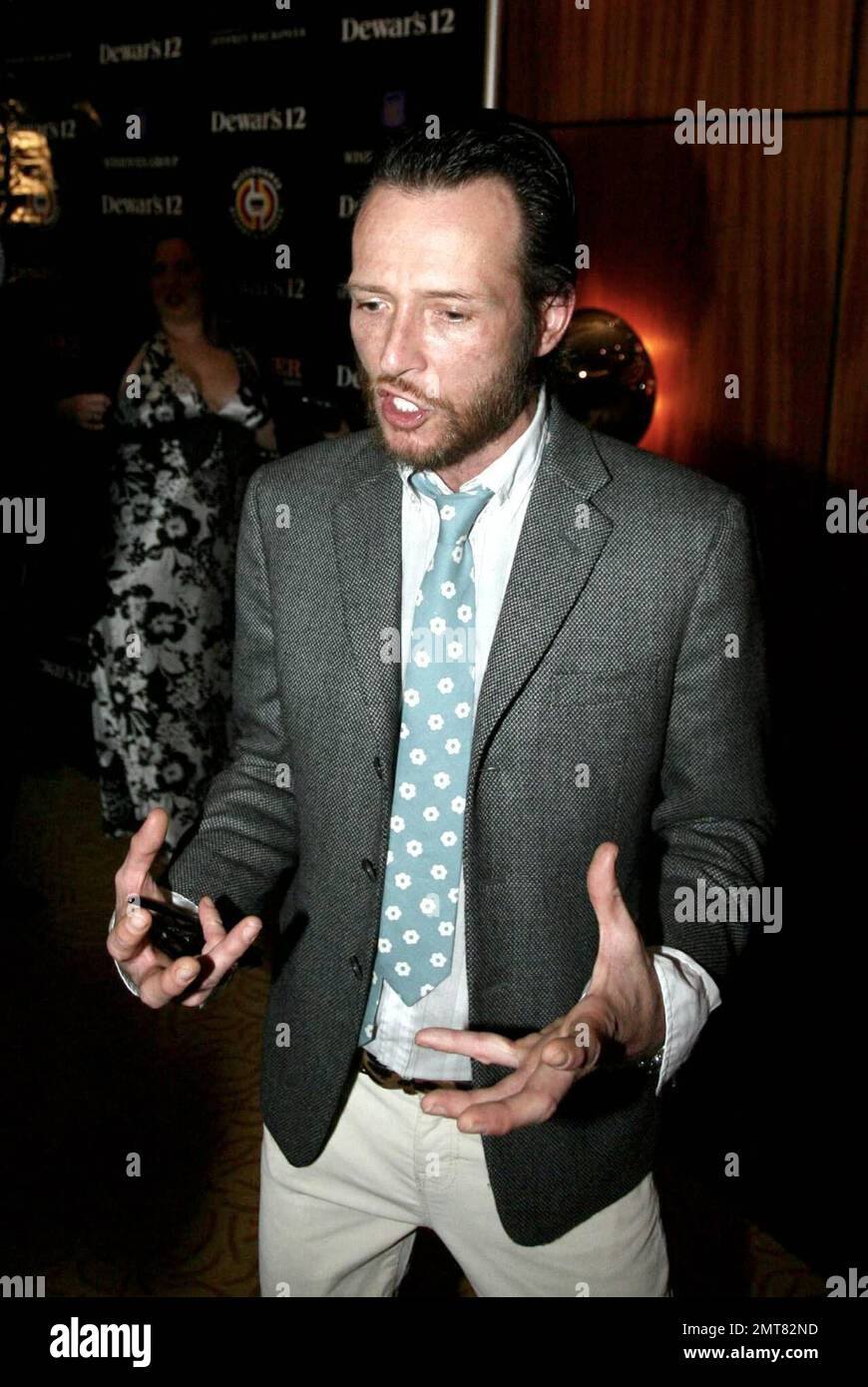 Scott Weiland participe au Gala All-Star et à la fête de 2008 qui ...