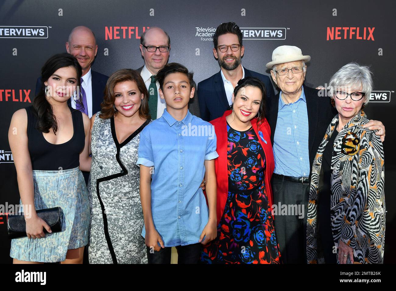 Isabella Gomez, from left, Mike Royce, Justina Machado, Stephen ...