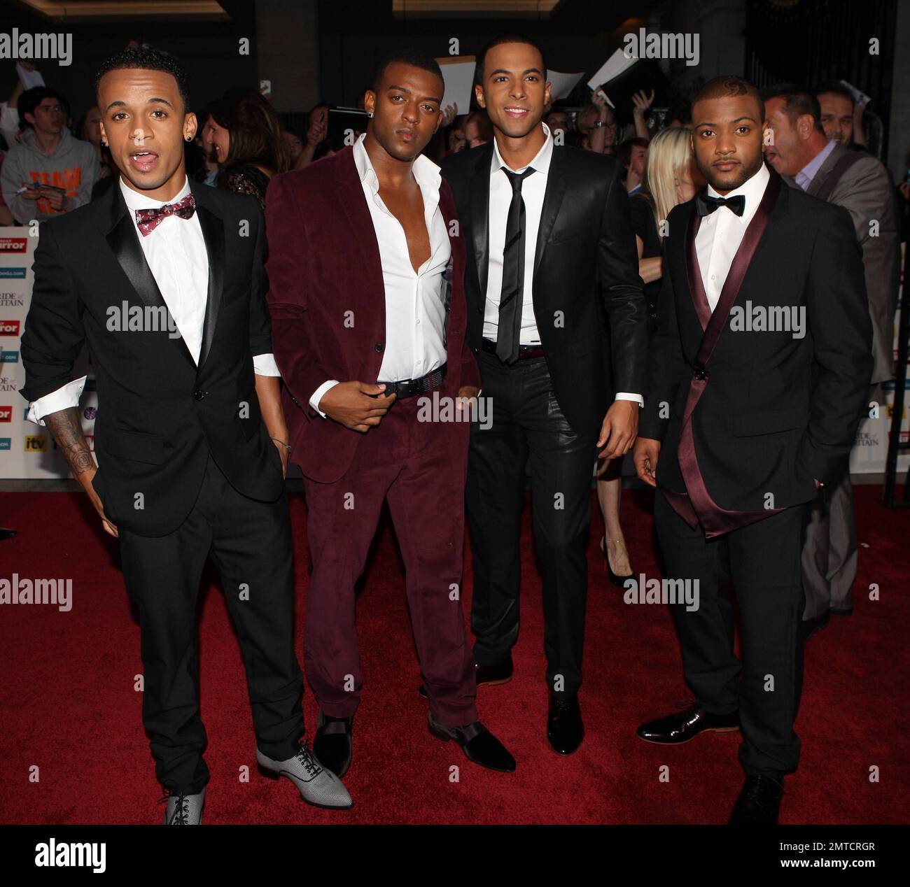 Aston Merrigold, Marvin Humes, Ortaise Williams et Benjamin Johnathan ...