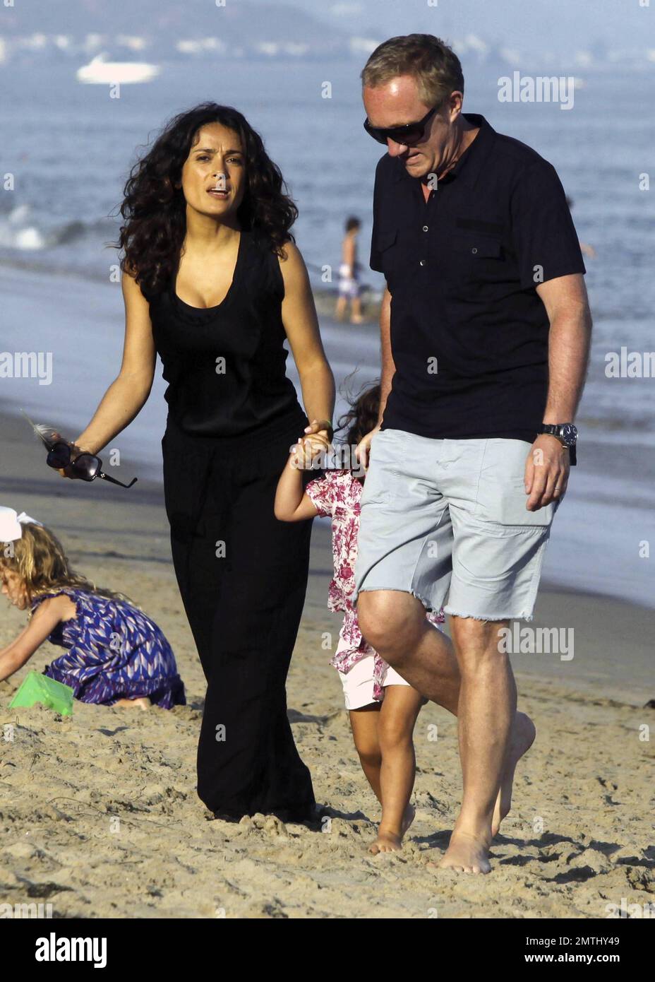 Exclusif Lactrice Salma Hayek Son Mari François Henri Pinault Et
