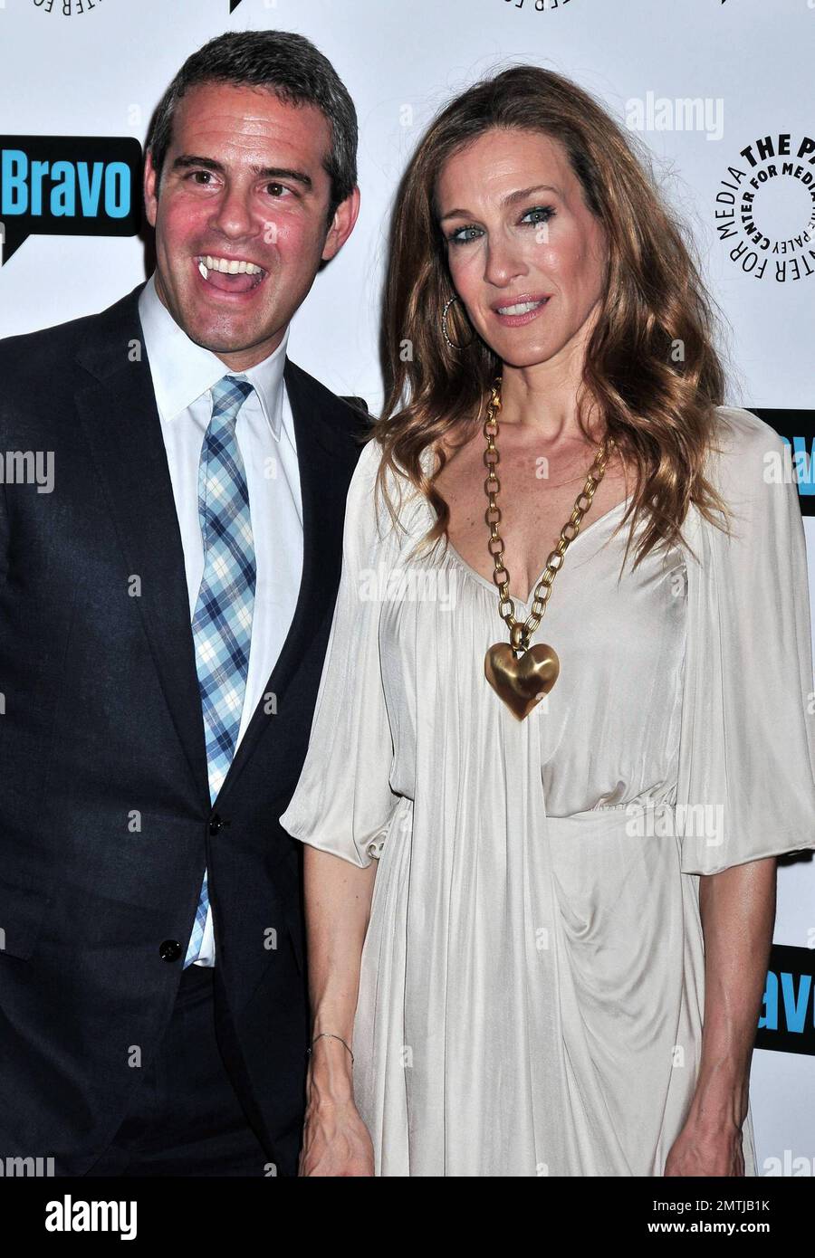 Le producteur Dan Cutforth et Sarah Jessica Parker arrivent à la fête de lancement de la ...