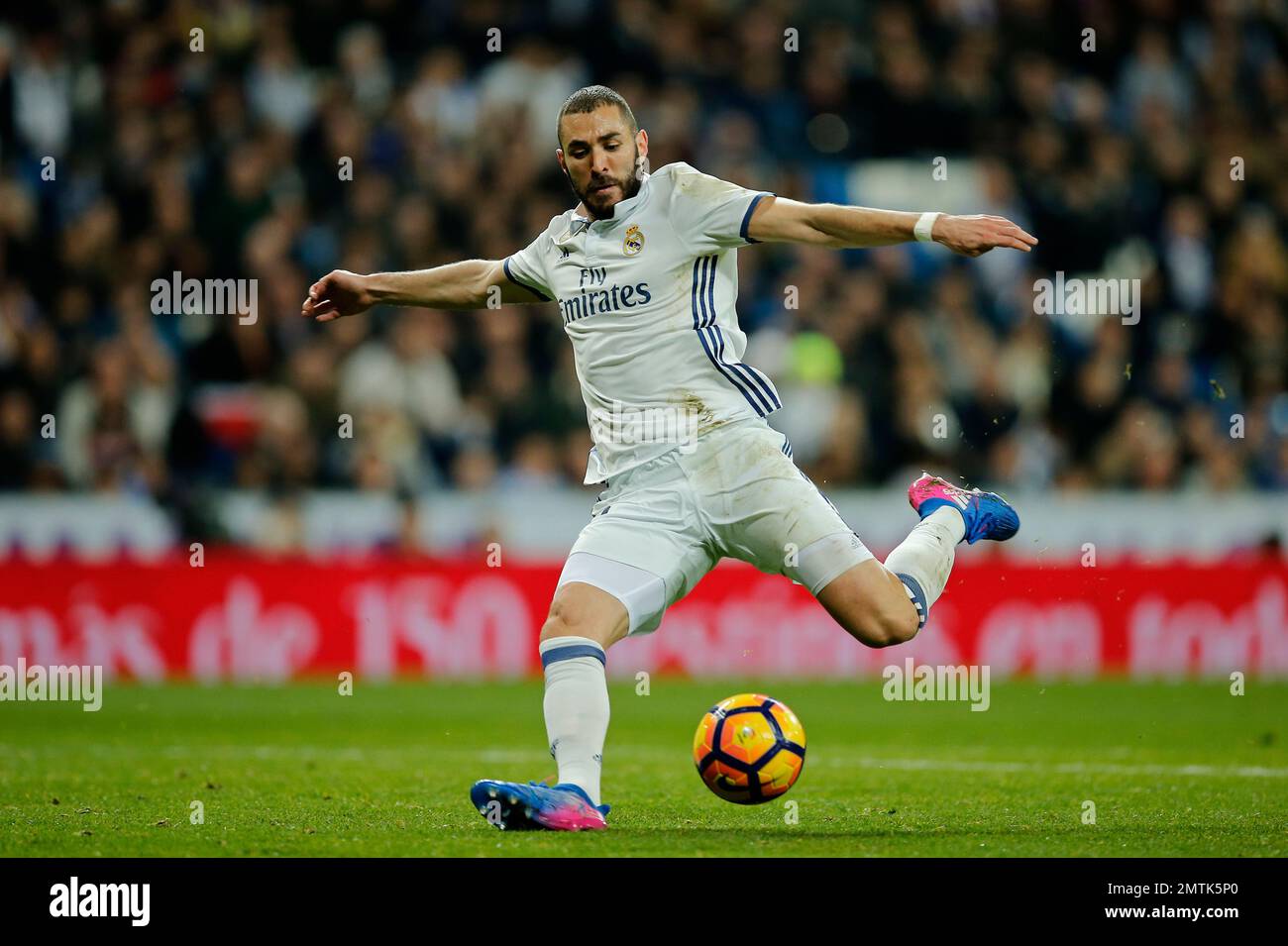 FILE- In this Wednesday March 1, 2017 file photo, Real Madrid's Karim ...