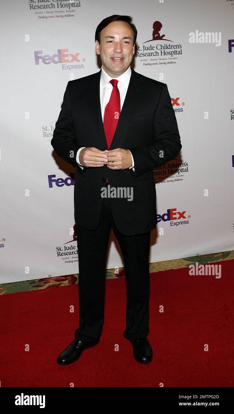 Javier Romero arrive à l'hôtel Intercontinental Miami pour la rue ...