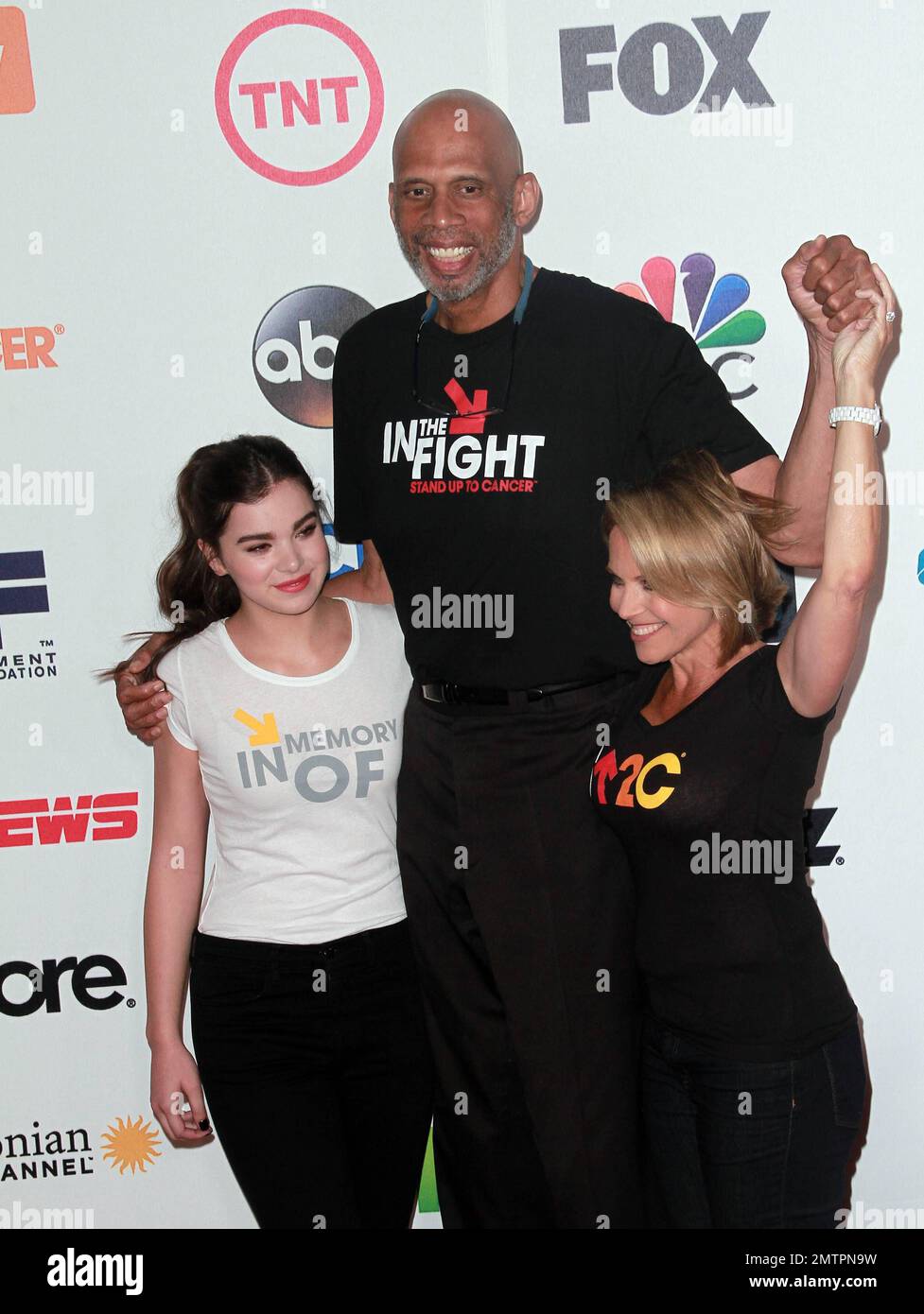 Hailee Steinfeld, Kareem Abdul-Jabbar et Katie Couric à l'Université de ...