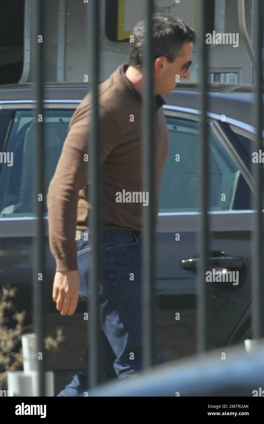 L'acteur Steve Cerrell fait une pause dans le tournage de son nouveau ...