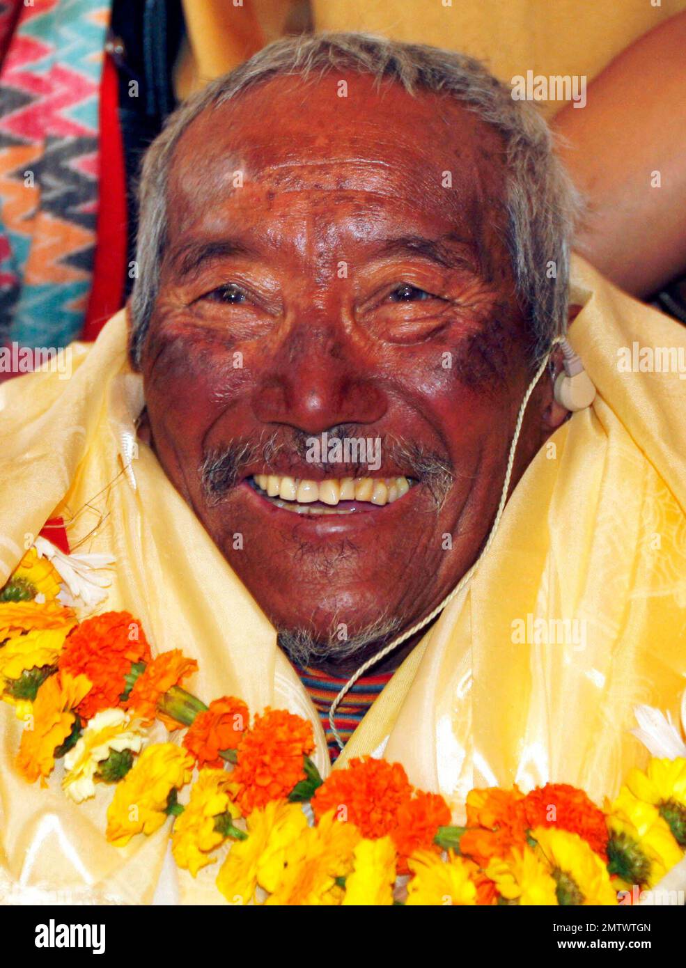 FILE - In this May 31, 2008 file photo, Min Bahadur Sherchan, who ...