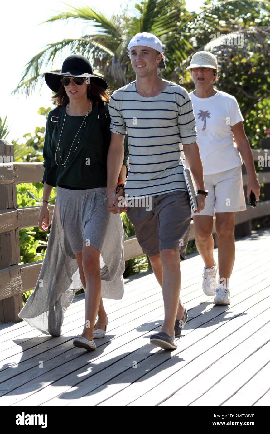 L'acteur Tom Felton et sa petite amie Jade Gordon ont passé une autre ...