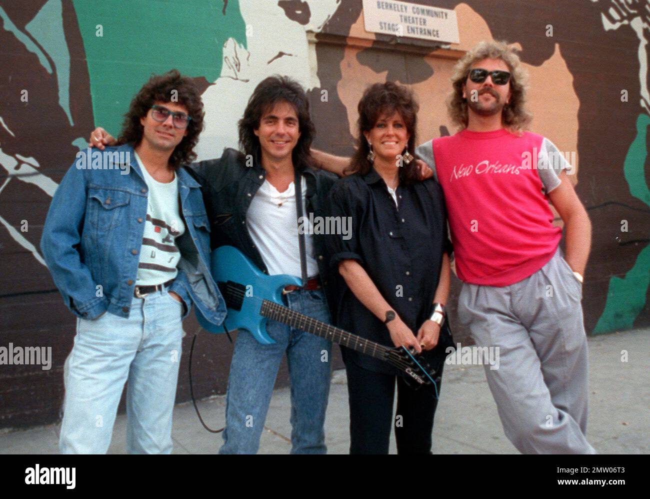 FILE - In this July 24, 1987 file photo, members of Starship, from left ...