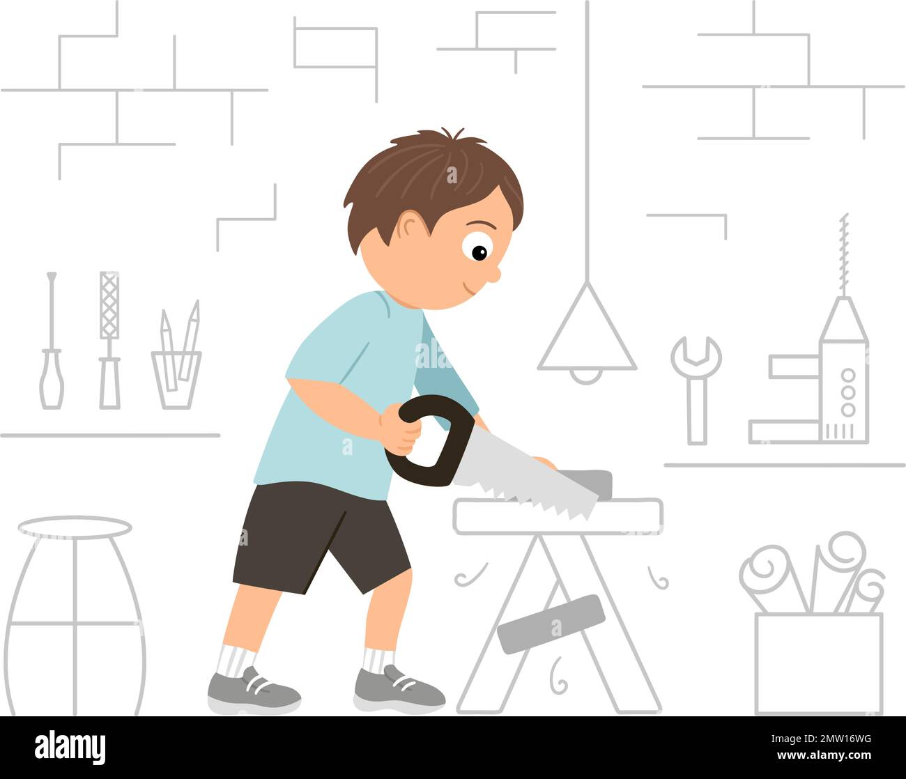 Personnage de dessin animé sur un banc de Banque de photographies et d ...