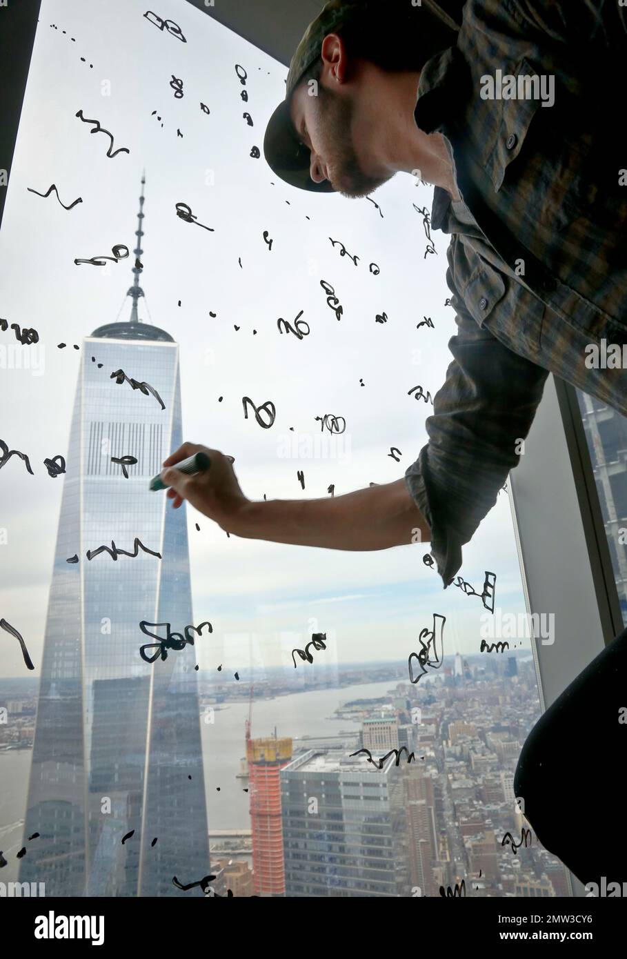 Joseph Meloy, an artist from Manhattan's Lower Eastside, creates a ...