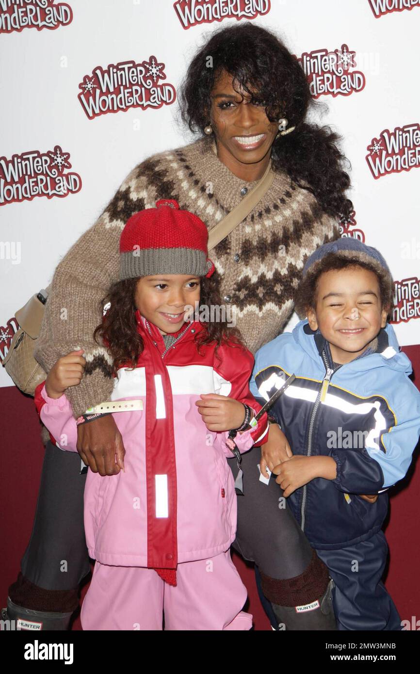 Sinitta avec sa fille Magdalena Willner et son fils Zac Willner au ...