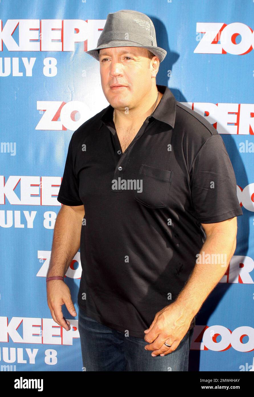 Kevin James assiste à la première de son nouveau film « The Zookeeper ...