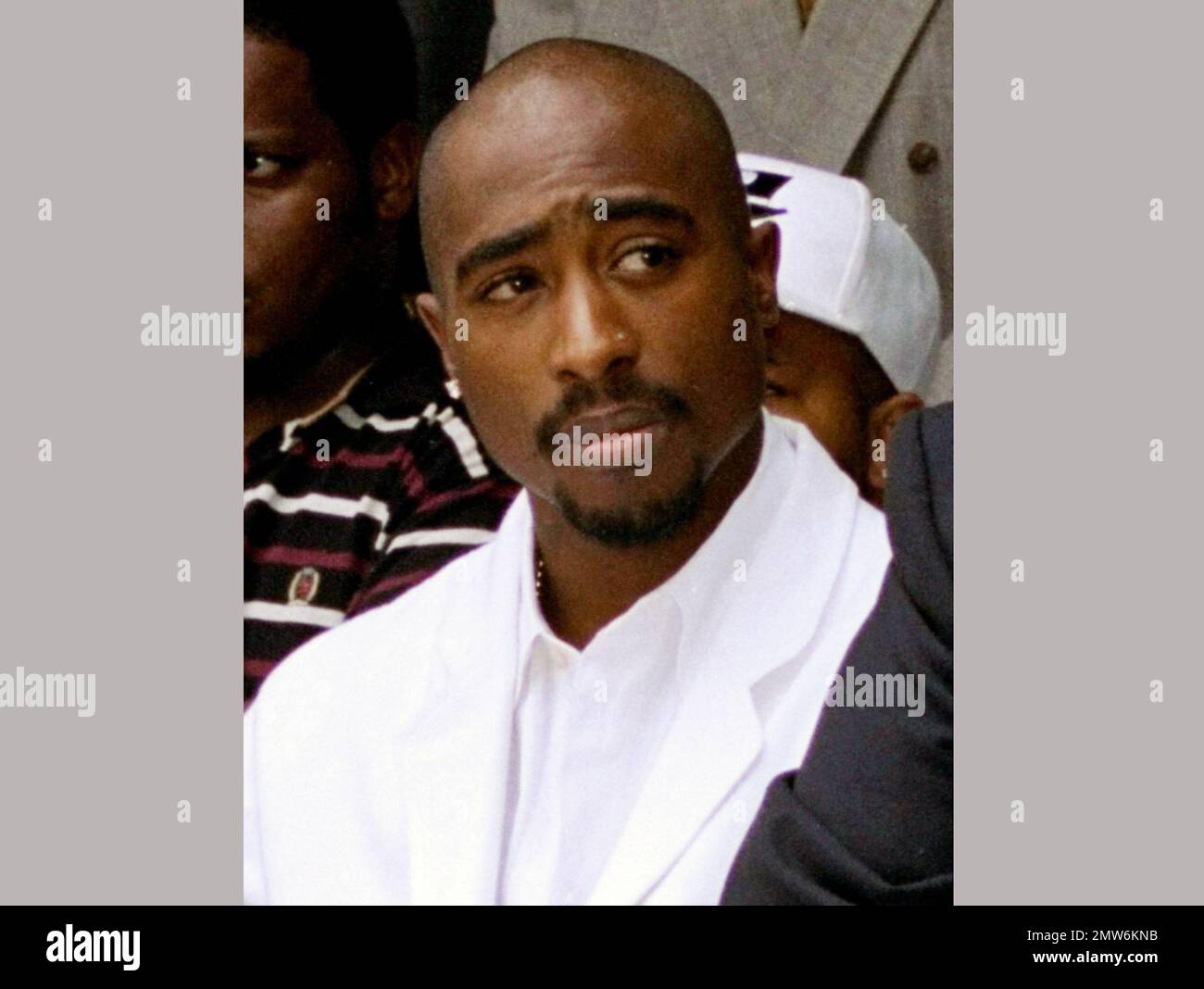 FILE - In this Aug. 15, 1996, file photo, rapper Tupac Shakur attends a ...