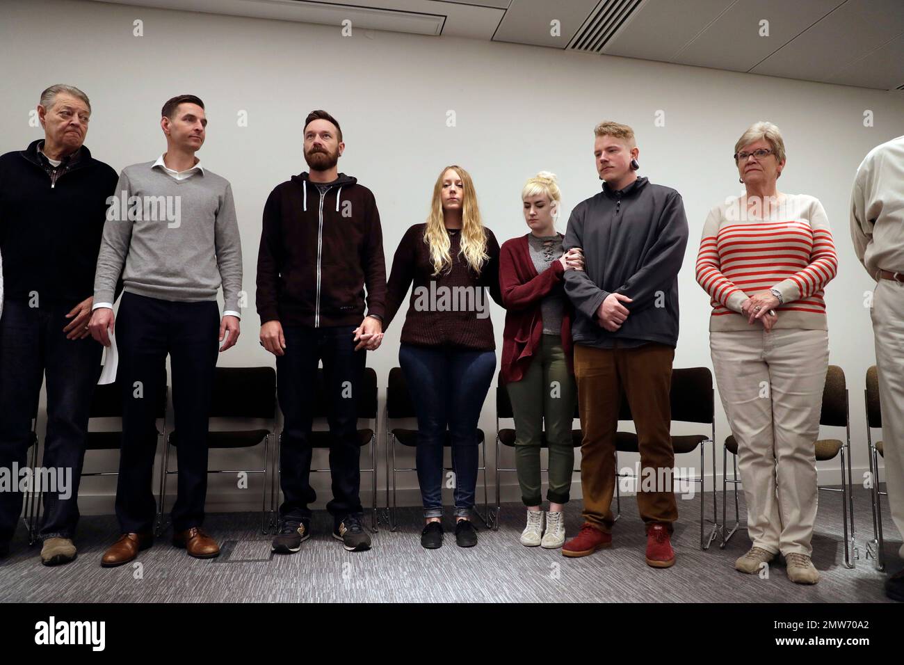 Family members of U.S. tourist Kurt Cochran, who was killed in ...
