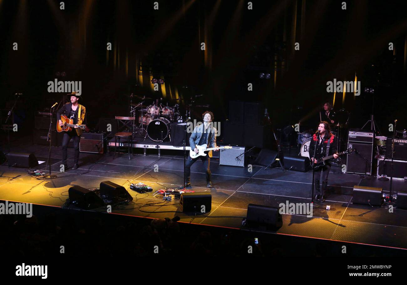 Diego Navaira, Derek James, Jerry Fuentes and Emilio Navaira with The ...