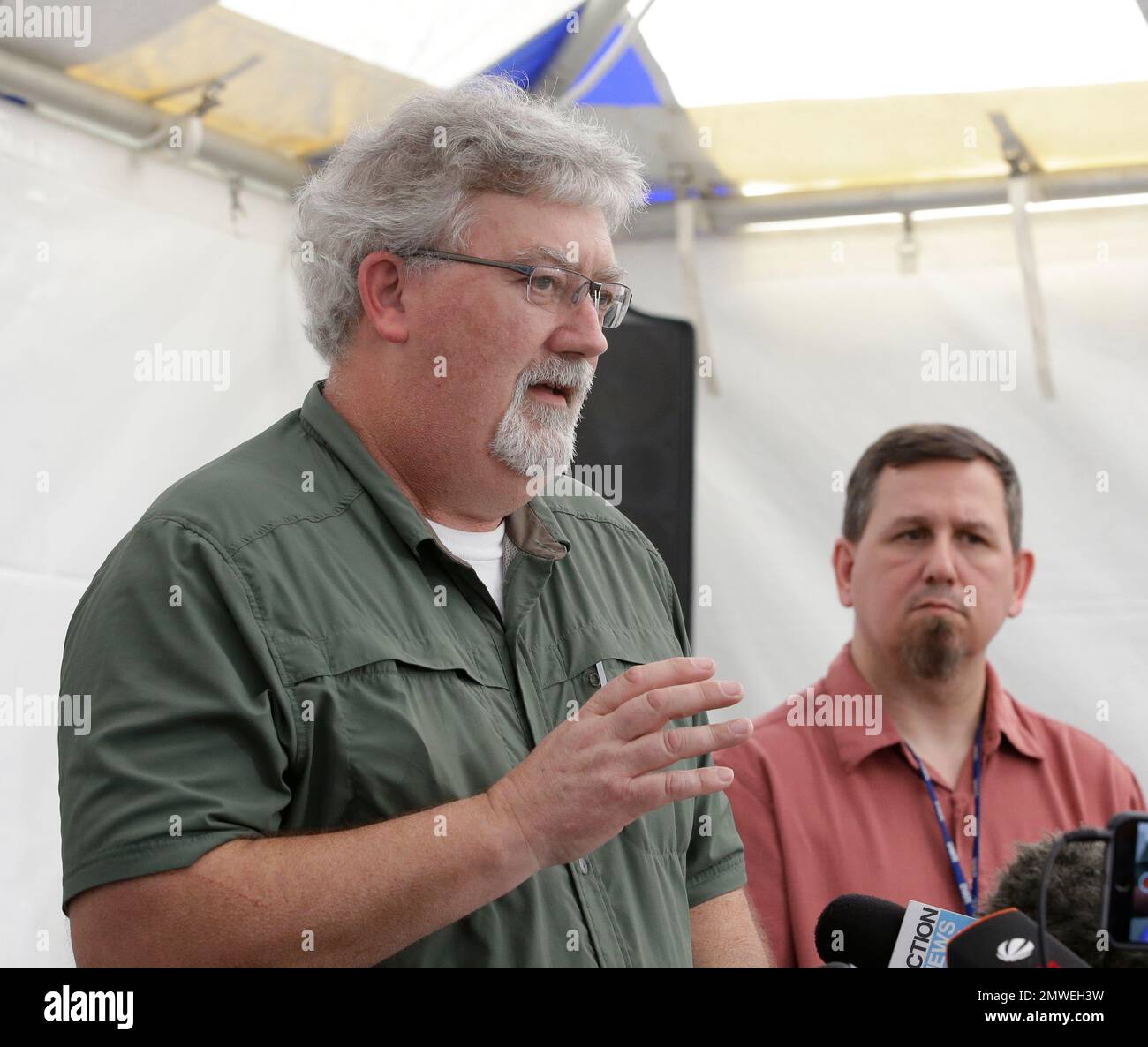 Bill Croyle, acting director of the Department of Water Resources ...