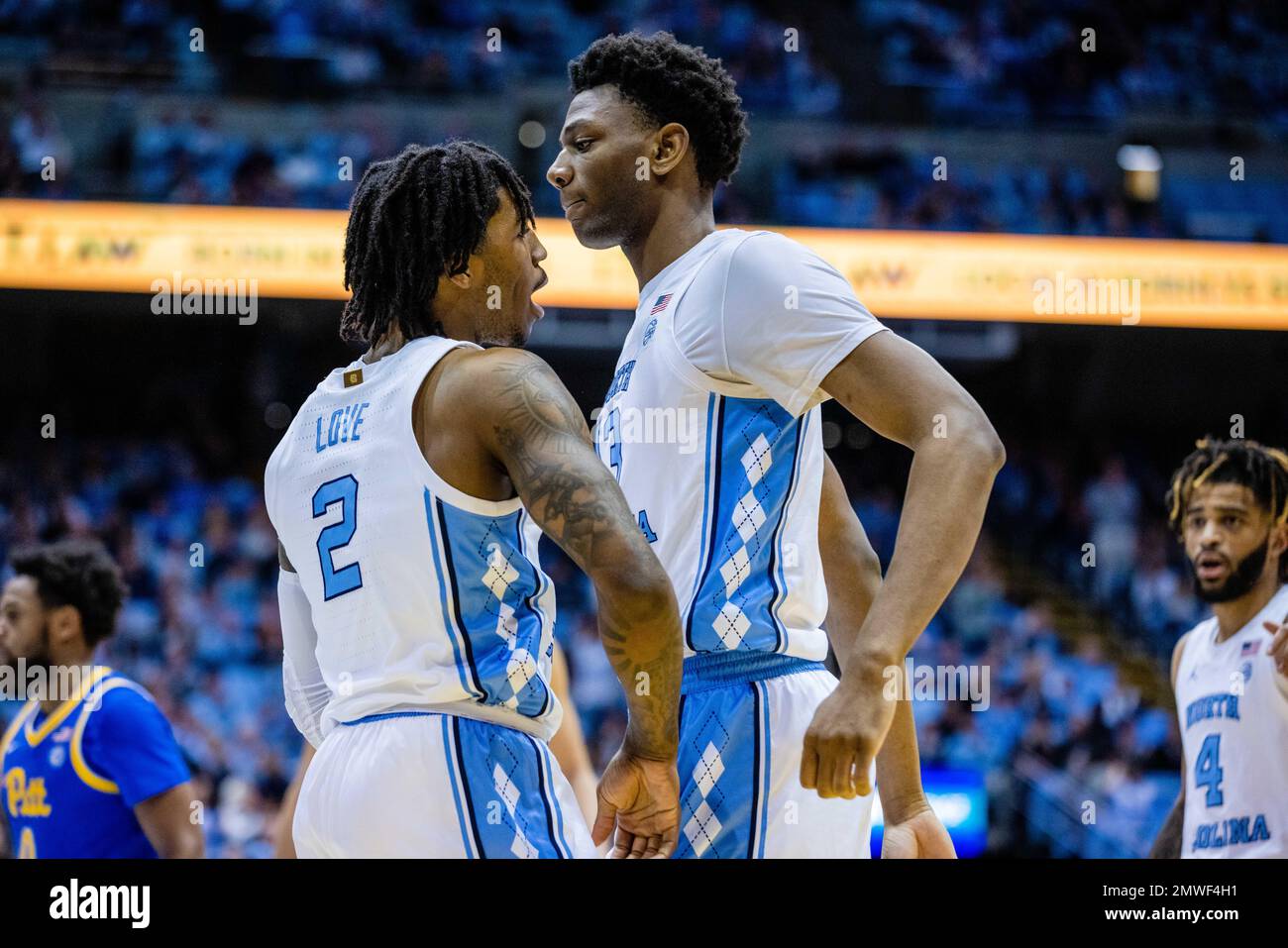 1 février 2023: Caroline du Nord Tar talons garde Caleb Love (2 ...