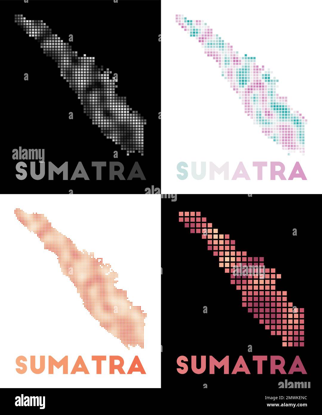 Sumatra map Banque de photographies et d’images à haute résolution - Alamy