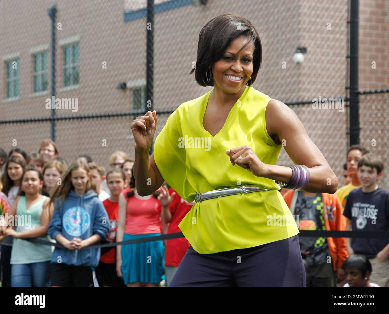 FILE - In this May 3, 2011, file photo, first lady Michelle Obama ...