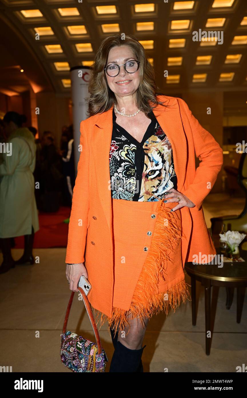 Maren Gilzer BEI der Anja Gockel Fashion Show 'even Senses' Abendshow ...