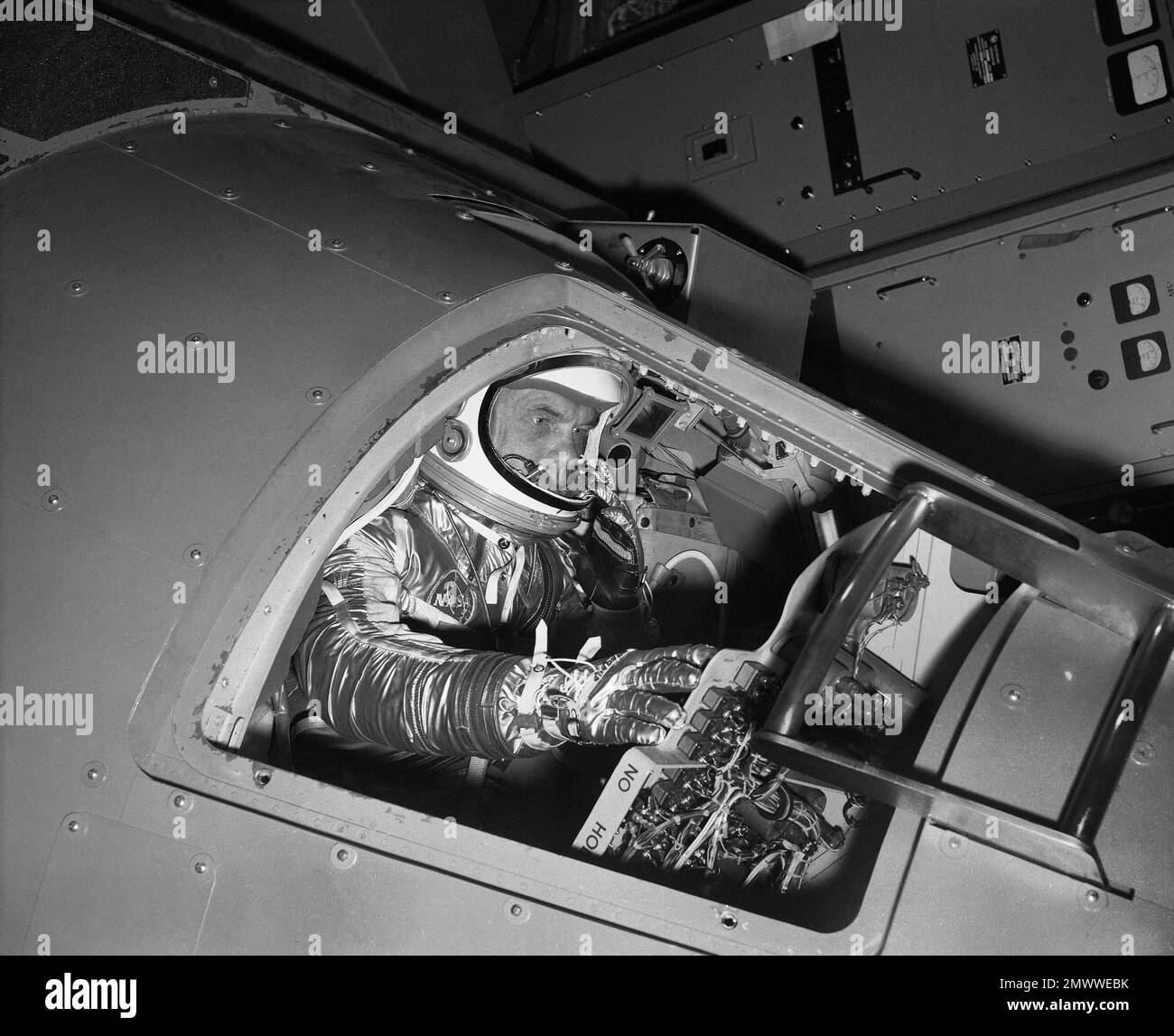 FILE - In this Jan. 11, 1961 file photo, Marine Lt. Col. John Glenn ...