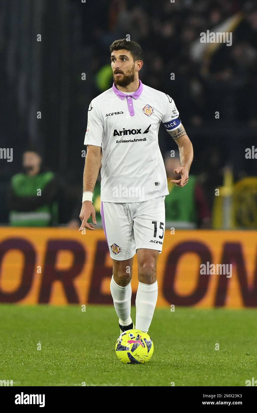 Matteo Bianchetti des États-Unis Cremonese pendant le quart de finale ...
