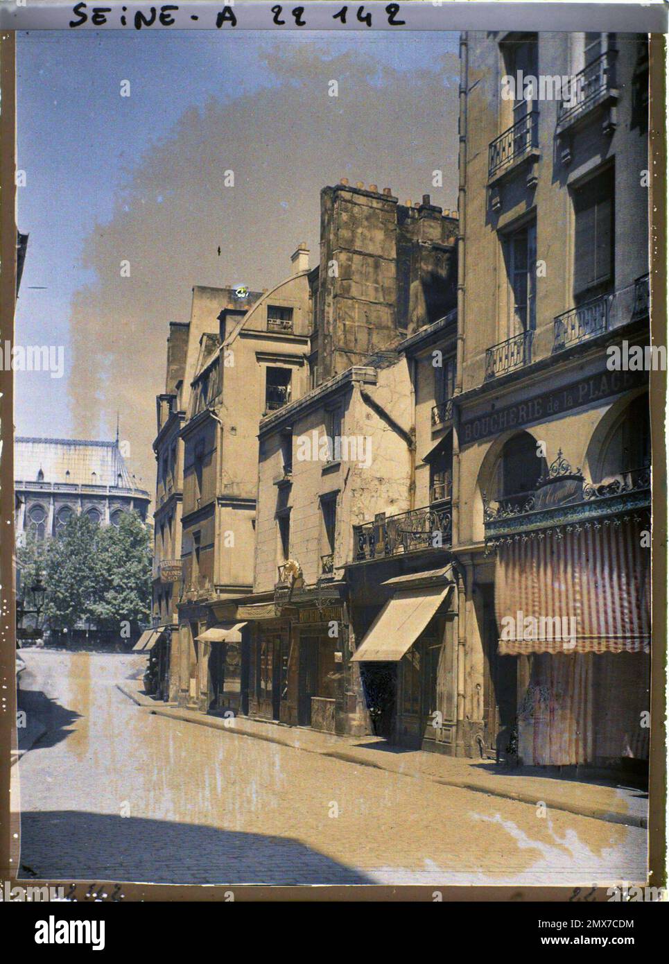 Paris (5), France rue Frédéric Sauton Photo Stock - Alamy
