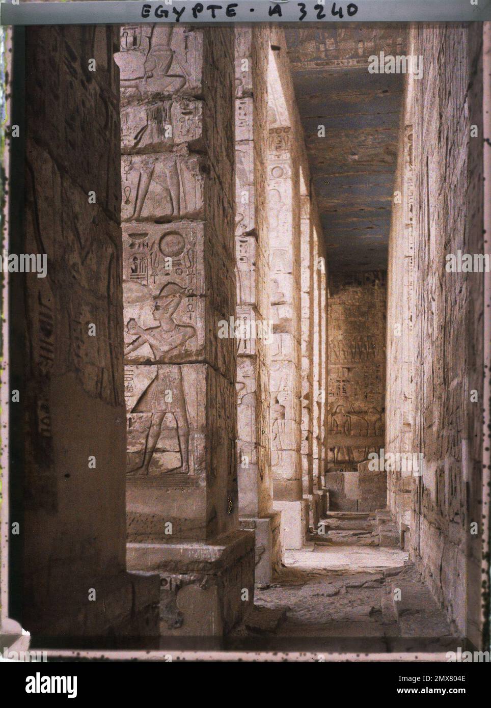 à médinet habou Banque de photographies et d’images à haute résolution ...