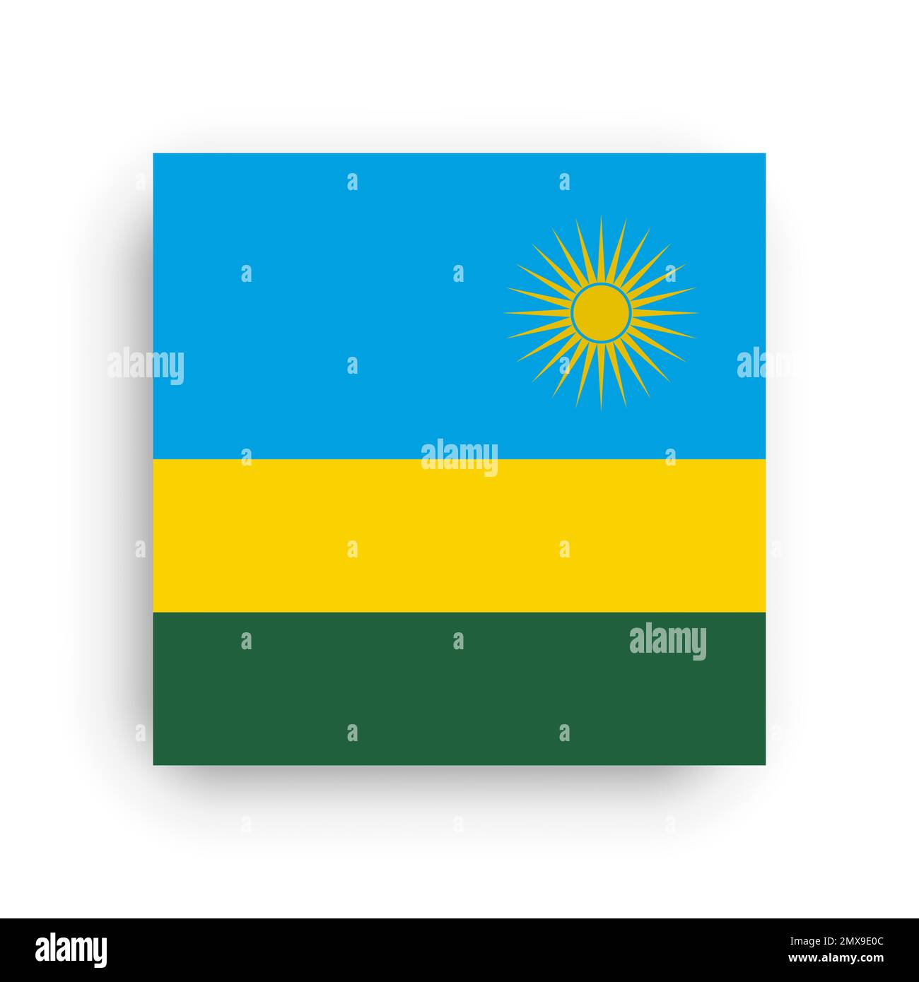 Drapeau vecteur nation rwanda kigali Banque de photographies et d ...