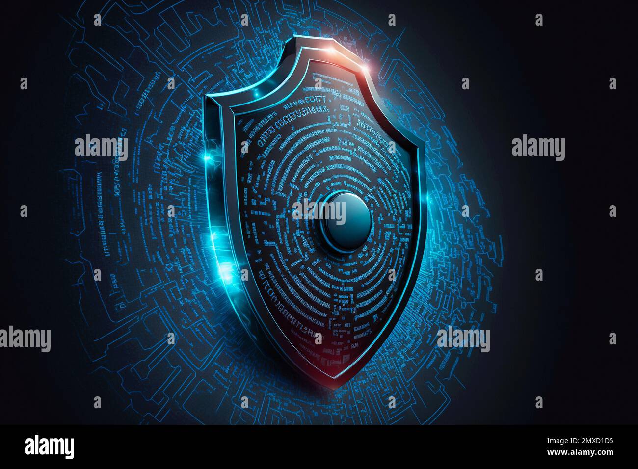 Technologie de concept de protection des données numériques et de la ...