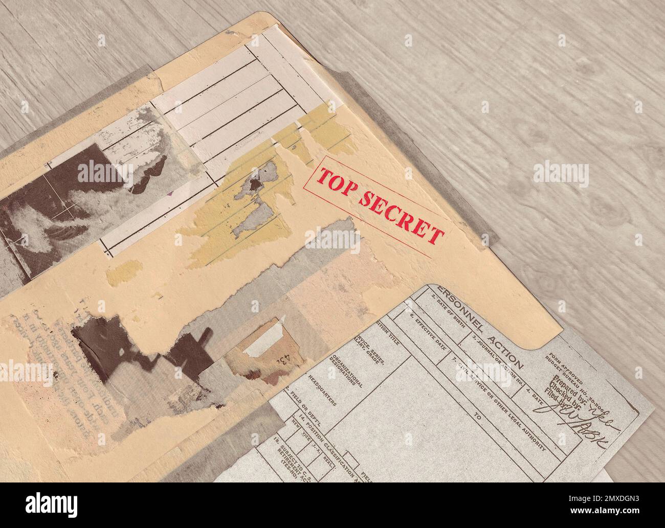 Rapports de renseignement confidentiel Banque de photographies et d ...